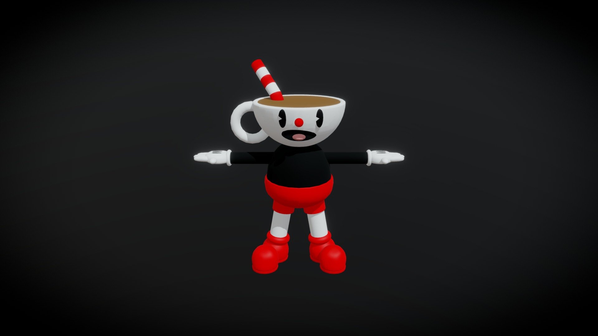 Cuphead - Download Free 3D model by IsaacAguirre [2db6564] - Sketchfab