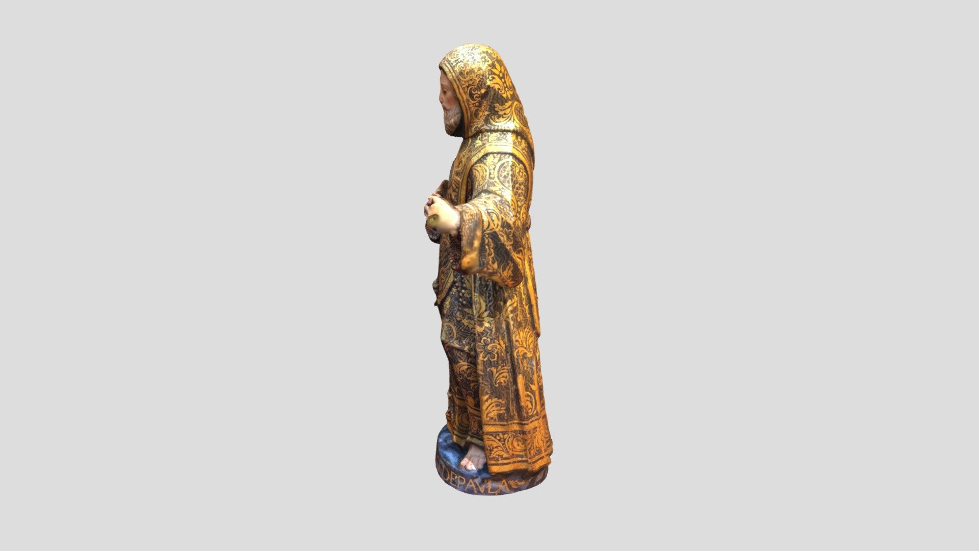 Saint Francis of Paola - 3D model by brunoshine [2db859c] - Sketchfab