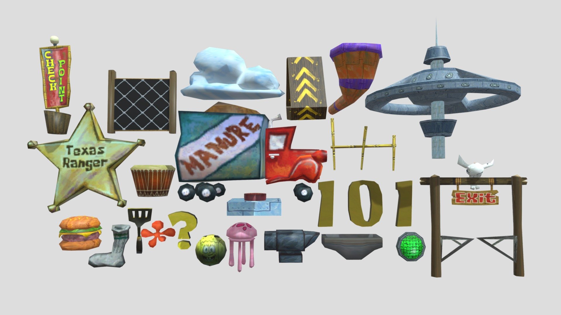 Bfbb Model 23 pack from bfbb Mod - Download Free 3D model by SMF ...
