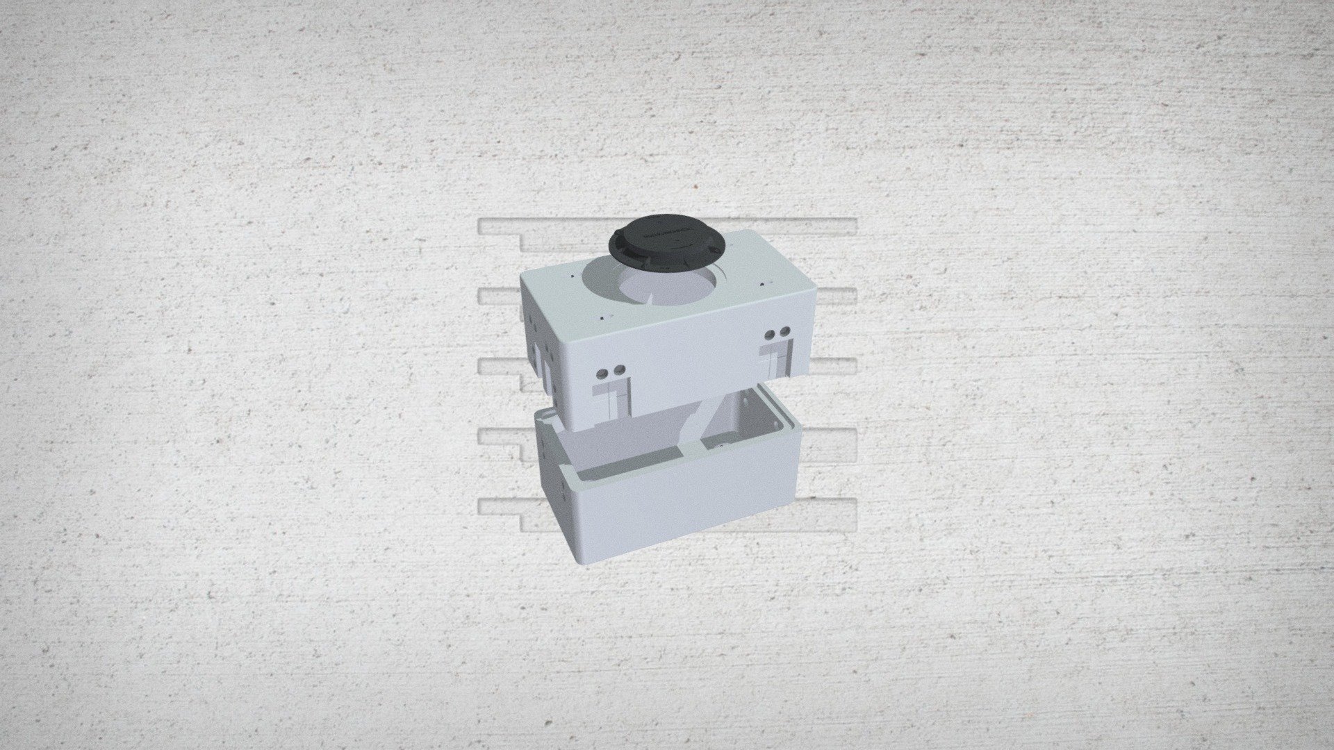4X8X6 CLAMSHELL MANHOLE - 3D model by LockeSolutions [2db9eb2] - Sketchfab