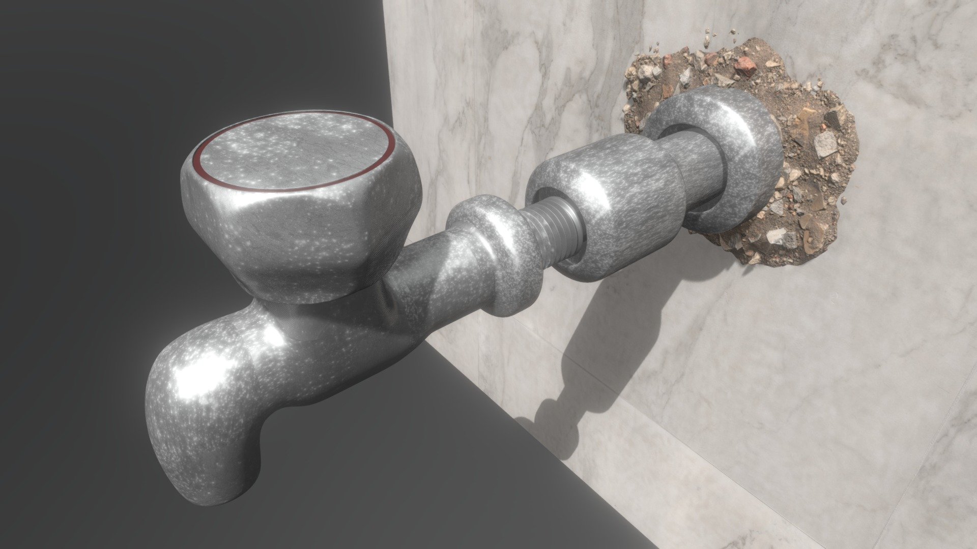 Rusty Old Tap - Download Free 3D model by Siddhant.Rath [2dba739 ...