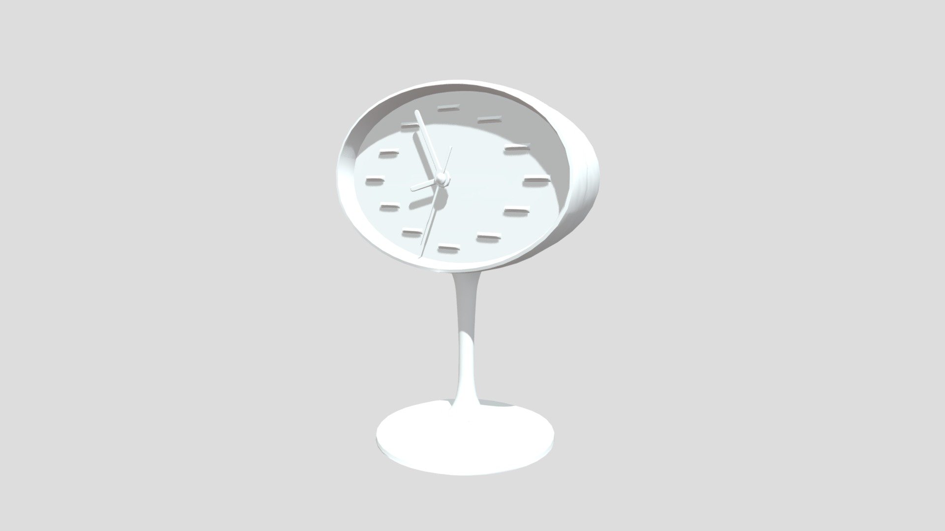 Space Age Clock - 3D model by bleiph [2dbaa8e] - Sketchfab