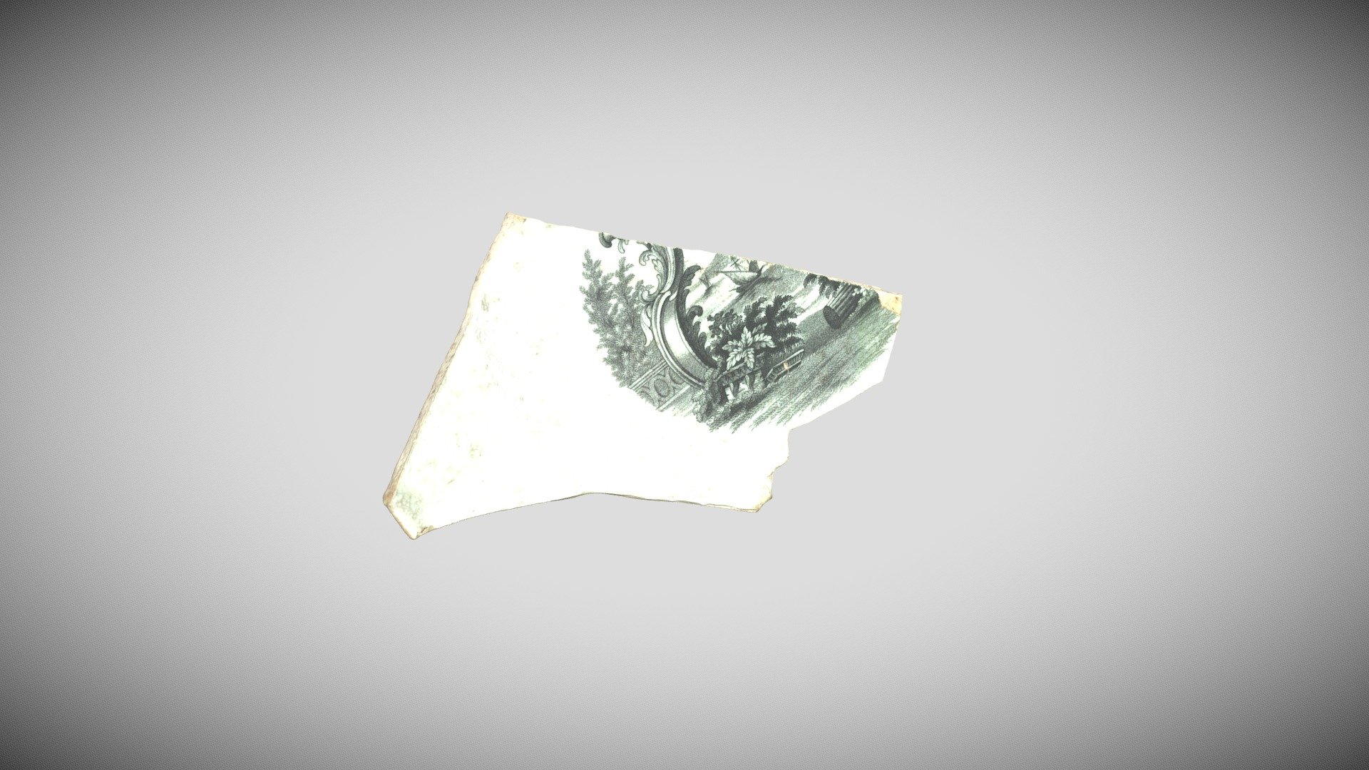 Plate Sherd - 3D model by drakenmodels [2dbb8e6] - Sketchfab