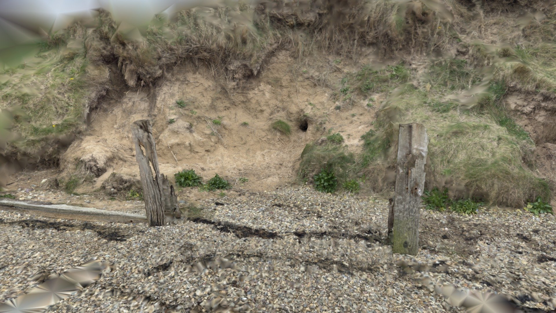Dunes Erosion Sample - 3D model by thespatialdataguy [2dbd11b] - Sketchfab