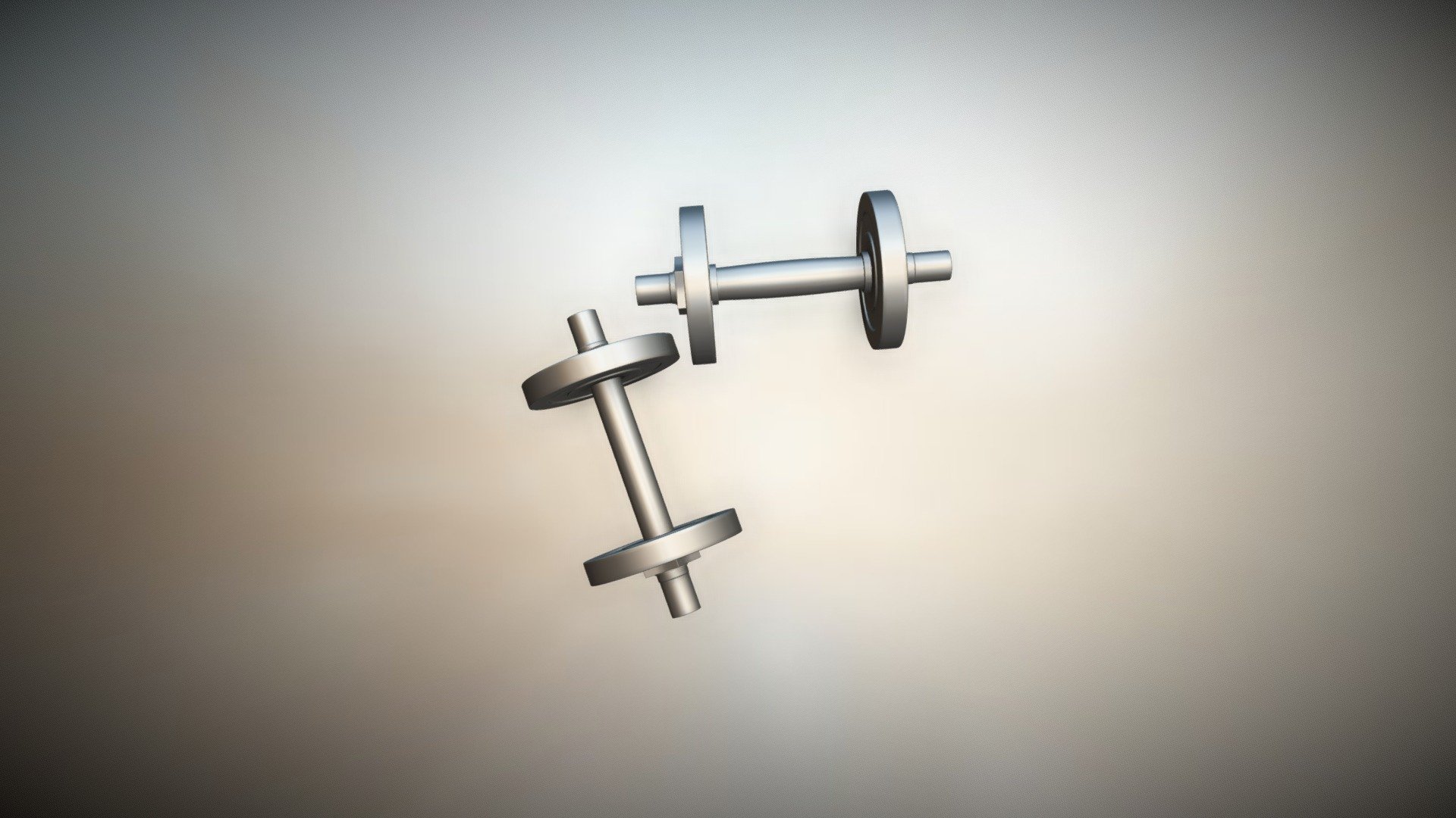 Dumbbells - Buy Royalty Free 3D model by Sandeep Choudhary ...
