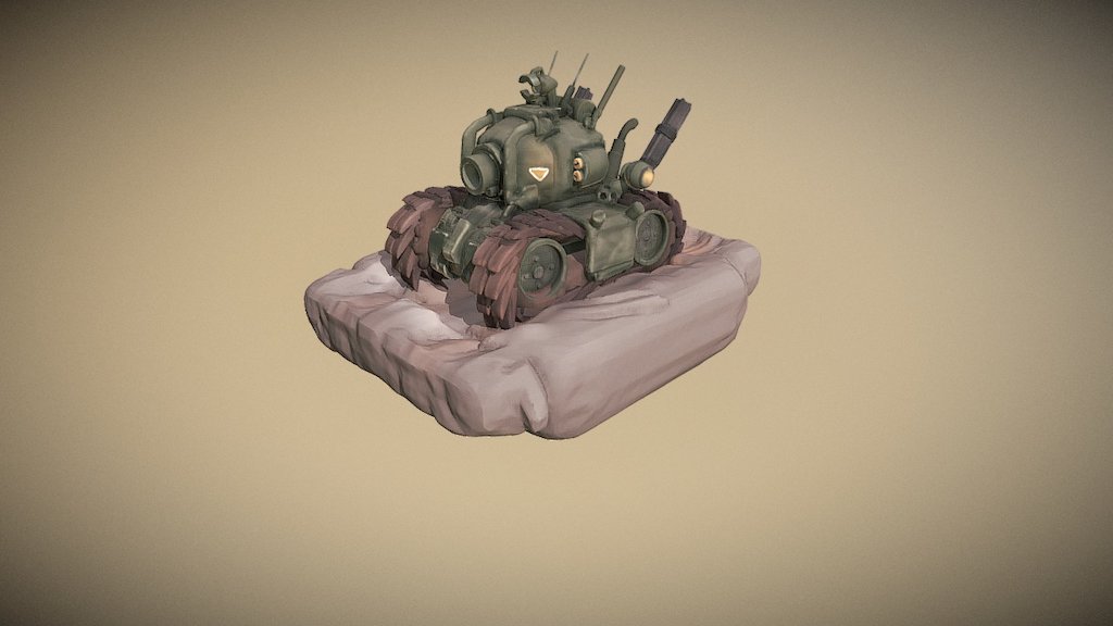 Metal Slug Tank - 3D model by Yan Hao (@yamfufu) [2dbe80a] - Sketchfab