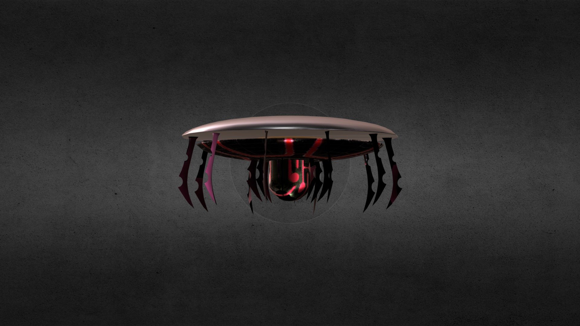 Attack UFO - 3D model by Arhi2000 [2dc04a3] - Sketchfab