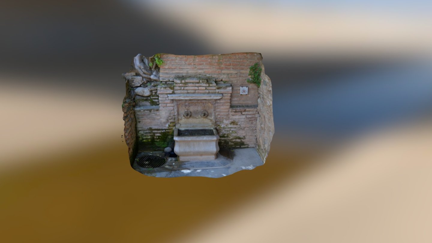 Un rinconcito de la Alhambra - 3D model by ilexdrone [2dc3c6a] - Sketchfab