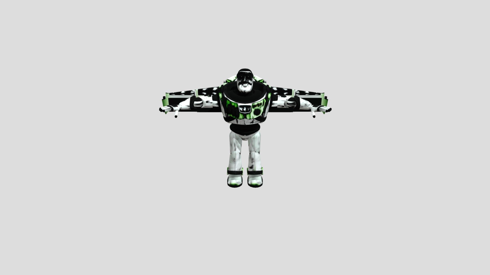 Slender Fortress 2 -Corrupt Buzz Lightyear - Download Free 3D model by ...