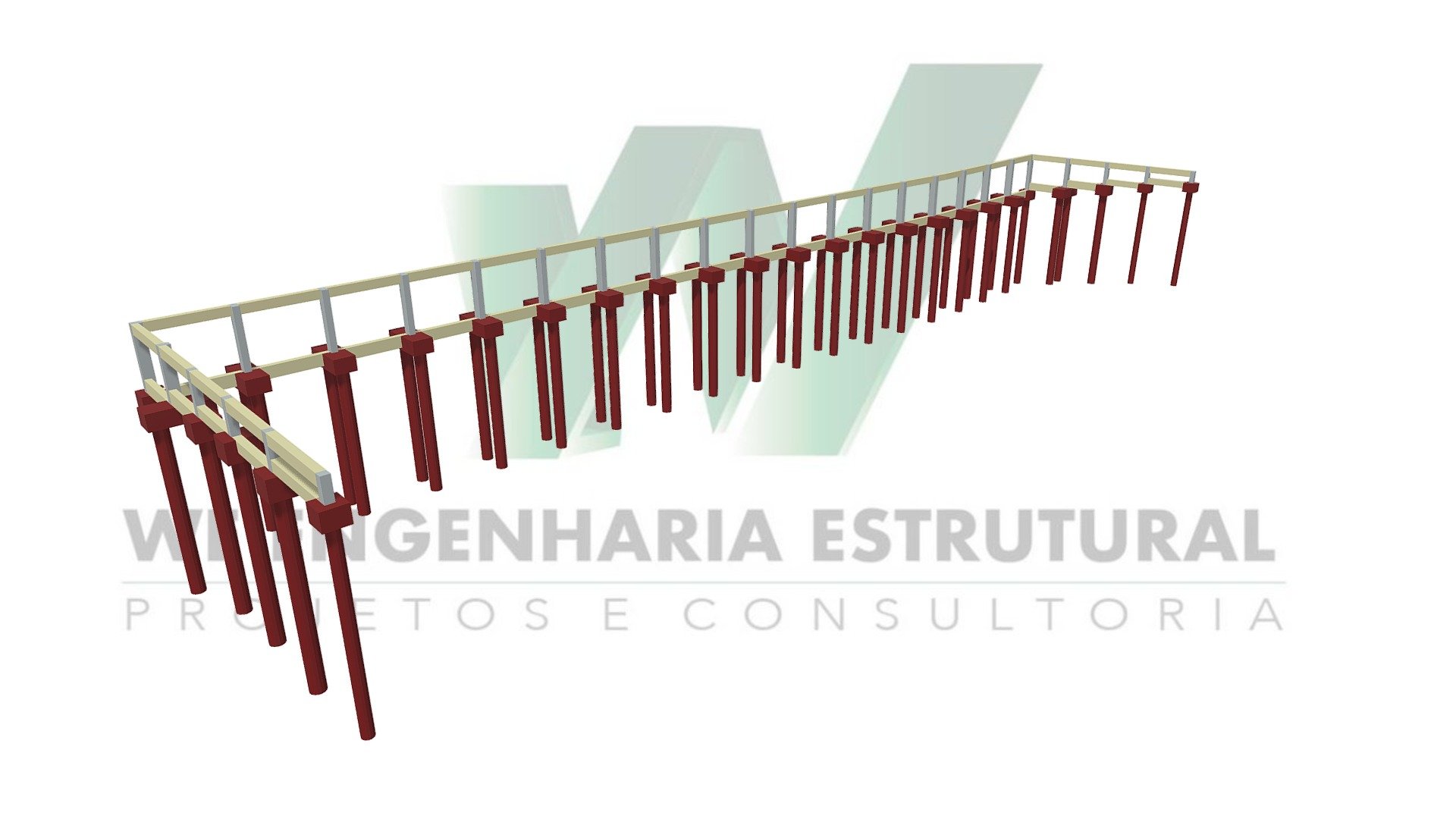 3D Muro JN - 3D model by WE Engenharia (@weengenharia) [2dc665a ...