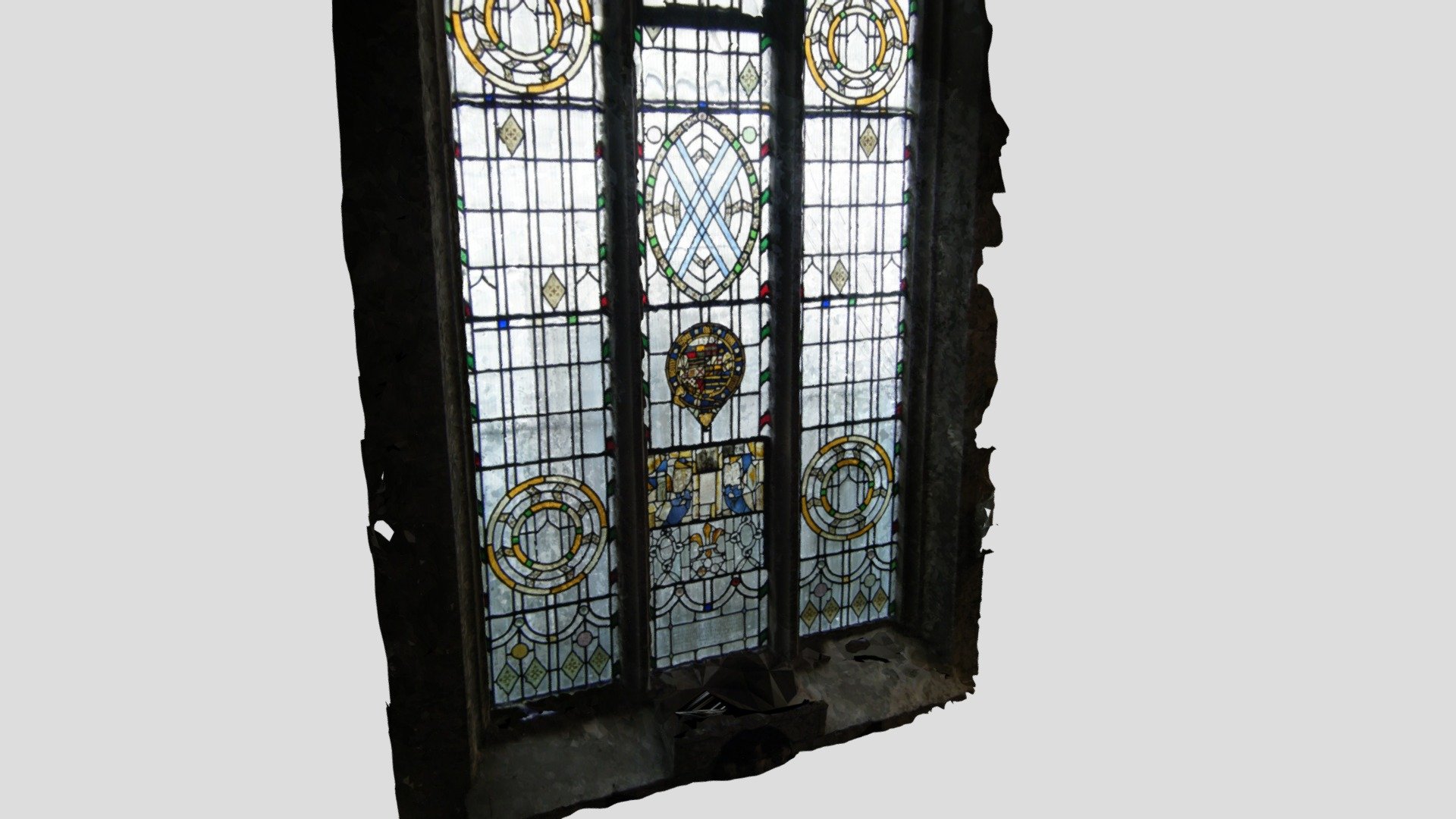 Lovell Memorial Window - 3D model by enfarchsoc [2dc6abd] - Sketchfab