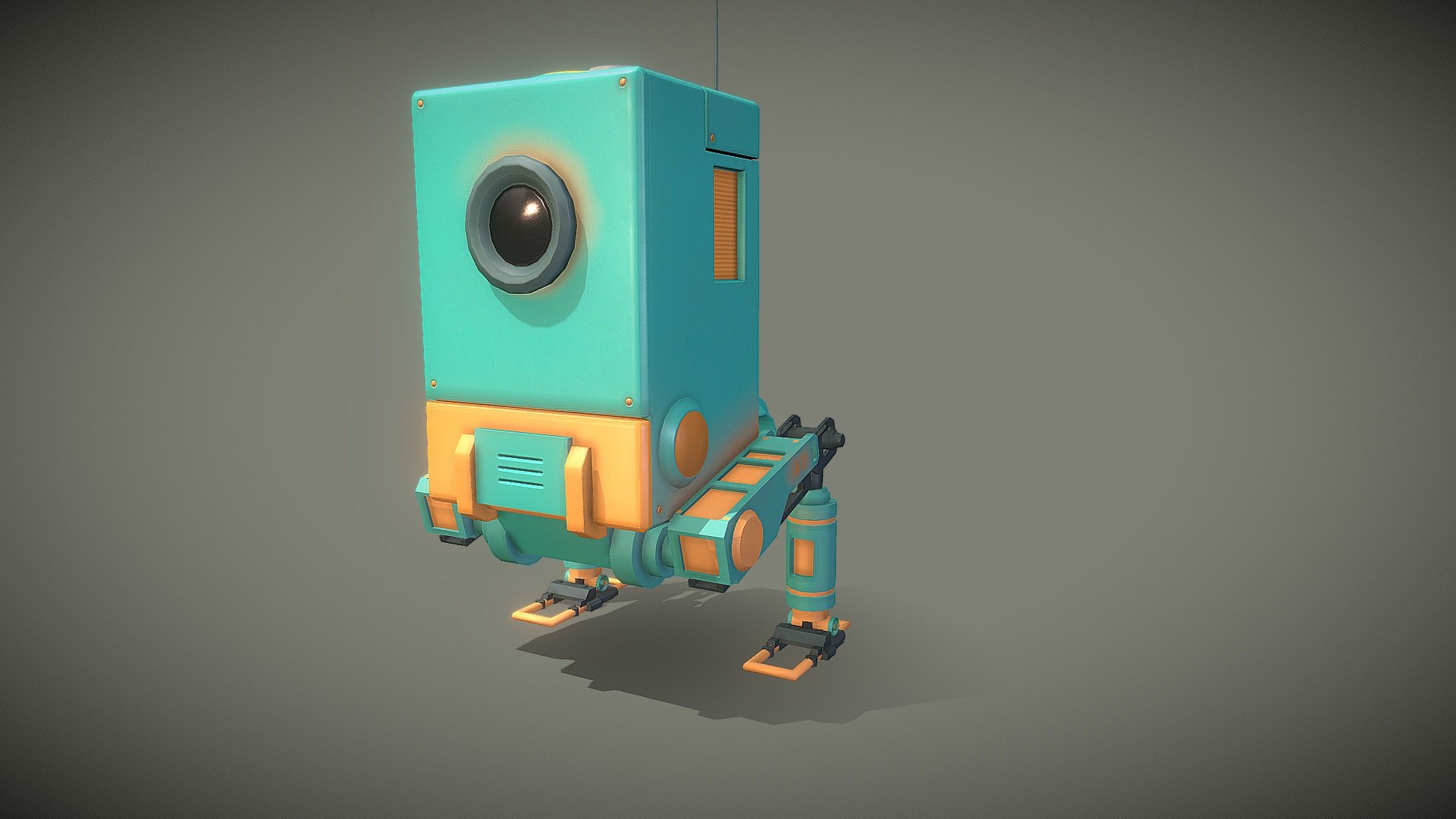 Robot - Test - 3D model by OliwiaLew [2dc955b] - Sketchfab