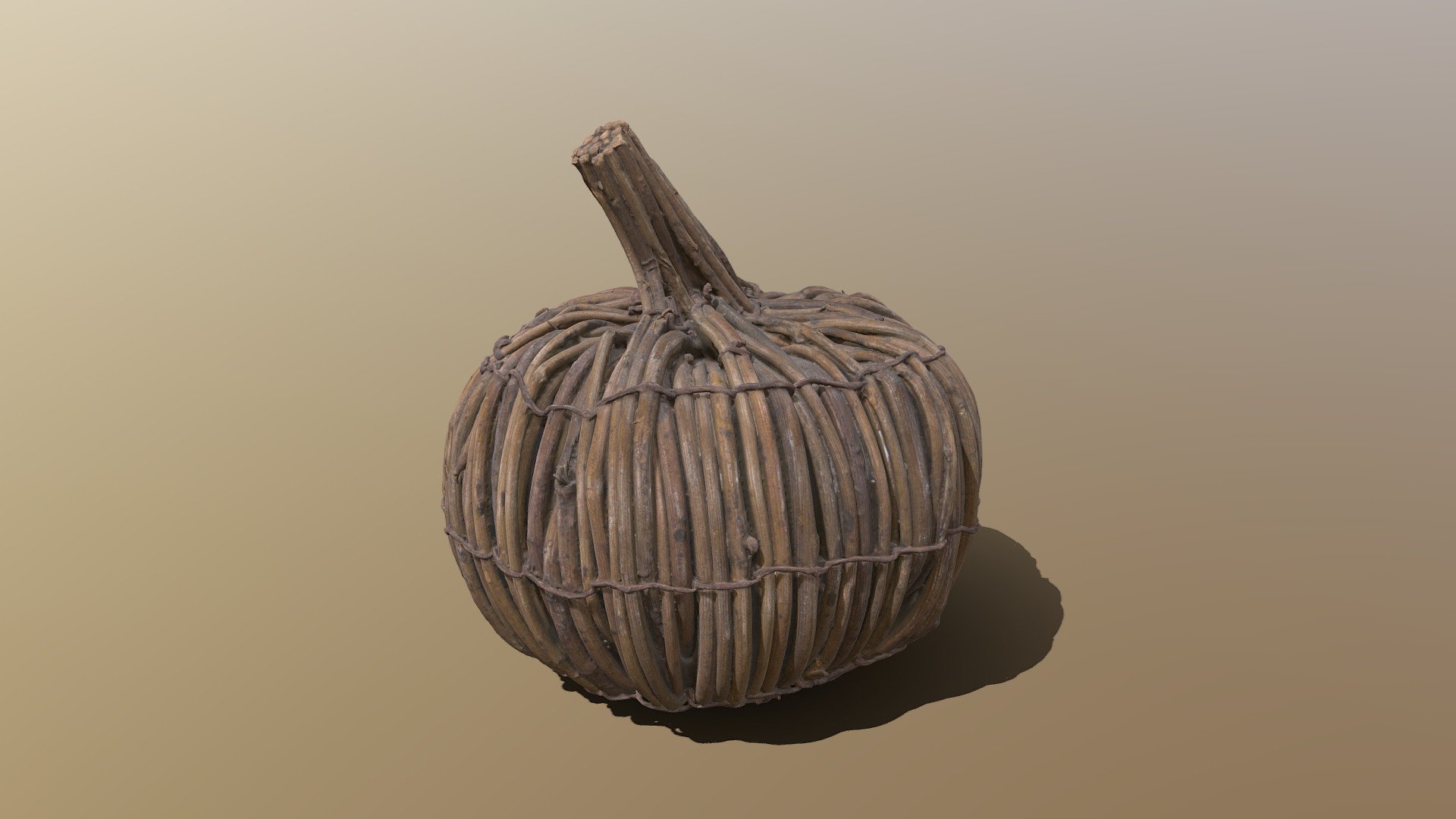Woven Pumpkin 3D Scan - Download Free 3D model by Arkify 3D (@arkify ...