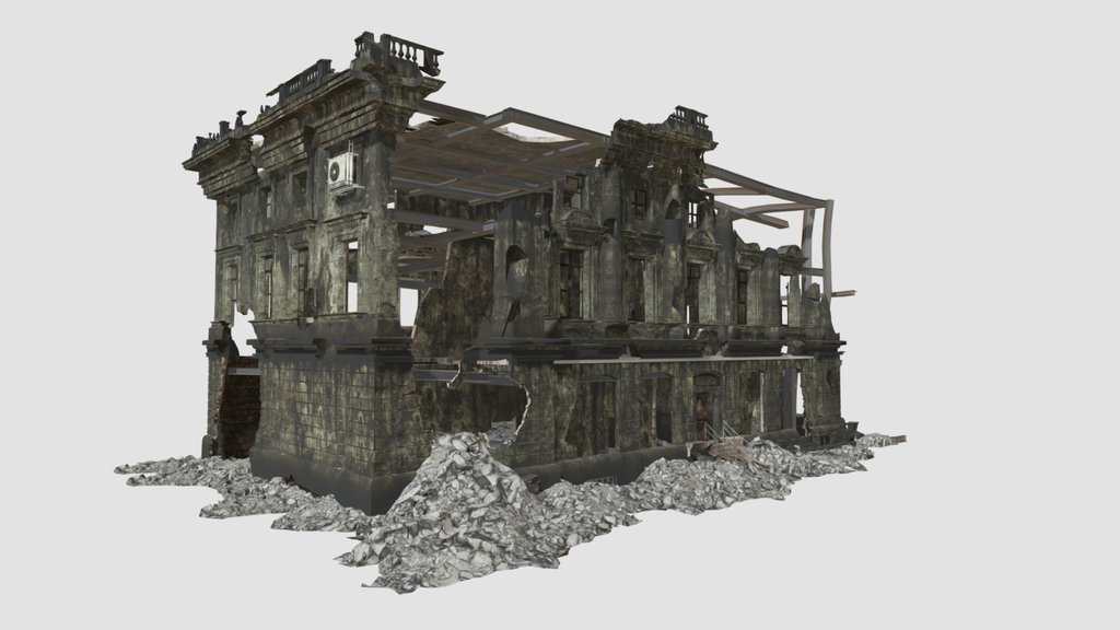 destroyed - A 3D model collection by haiduong6846 - Sketchfab