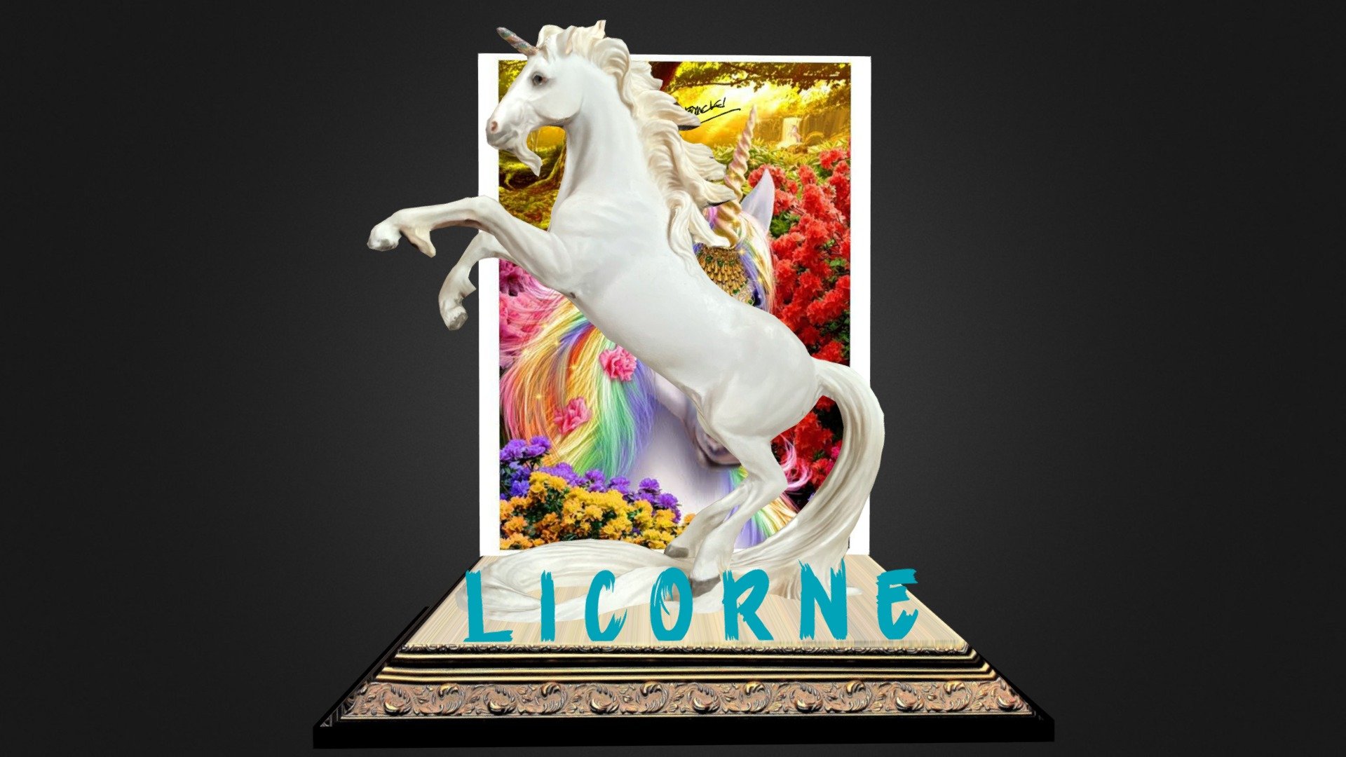 la Licorne - 3D model by Art-Conan [2dcc5ab] - Sketchfab