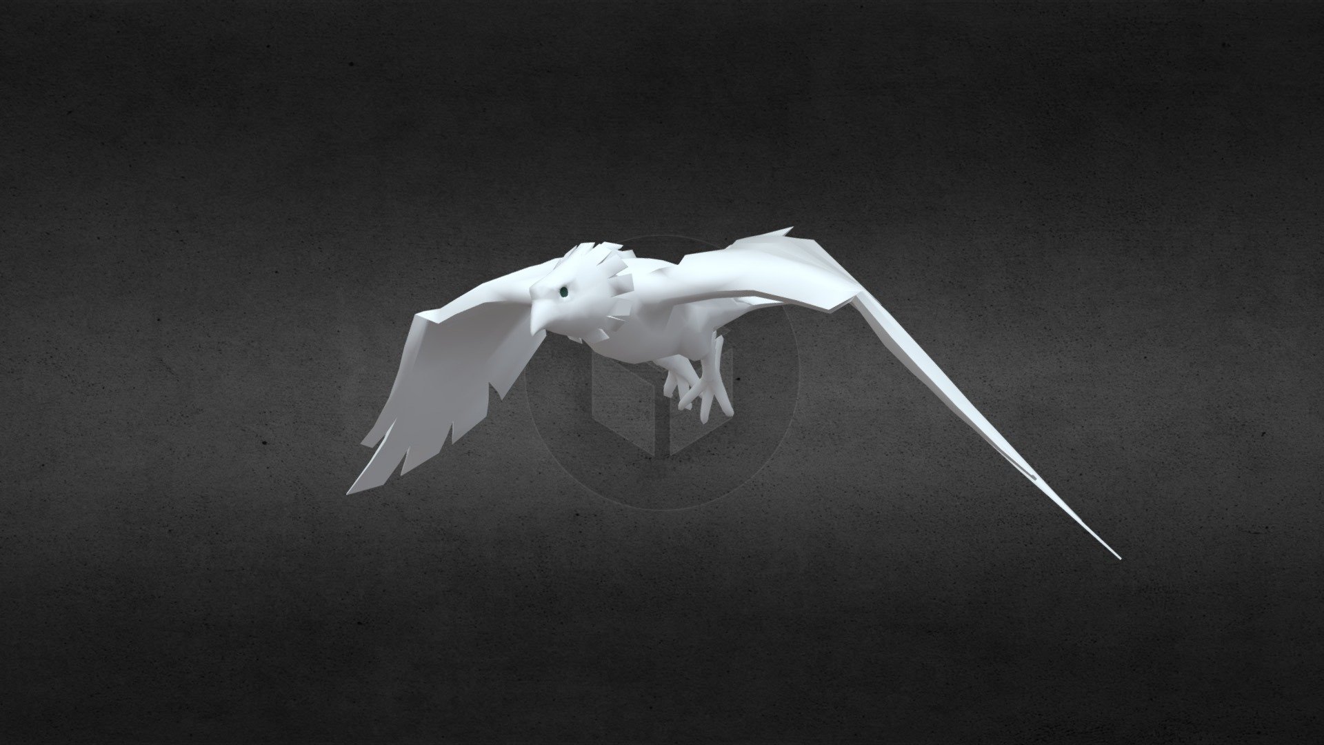 Pájaro Volando de Arcilla explosiva Deidara - Download Free 3D model by ...