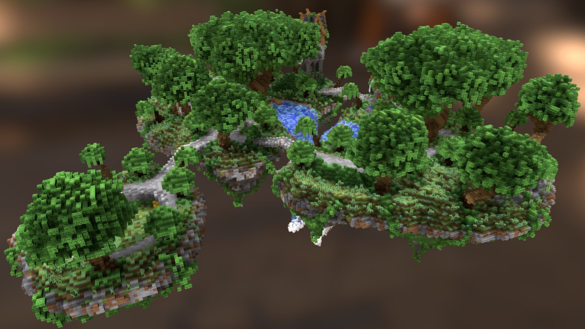 Sky Block Spawn - 3D model by grgamata [2dce887] - Sketchfab