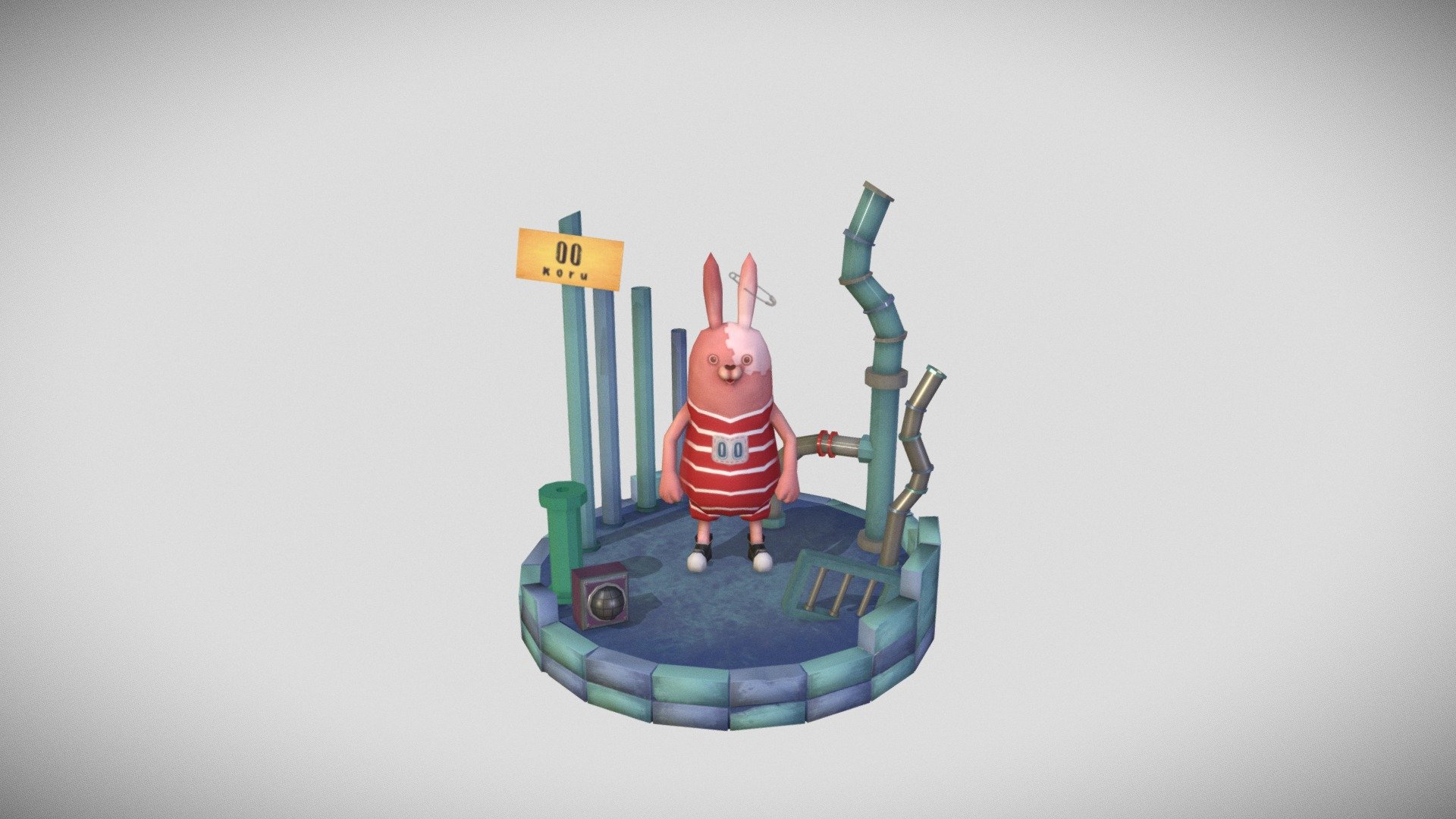 Usavich_rabbit - Download Free 3D model by katrina707707 [2dce931 ...