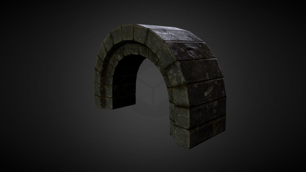 Dungeon Arch - 3D model by Saaamoth [2dd05a4] - Sketchfab