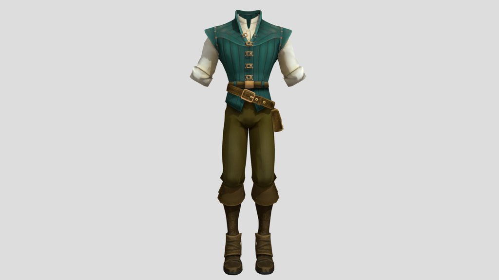 Outfit - A 3D model collection by WV. (@wanlda.v) - Sketchfab