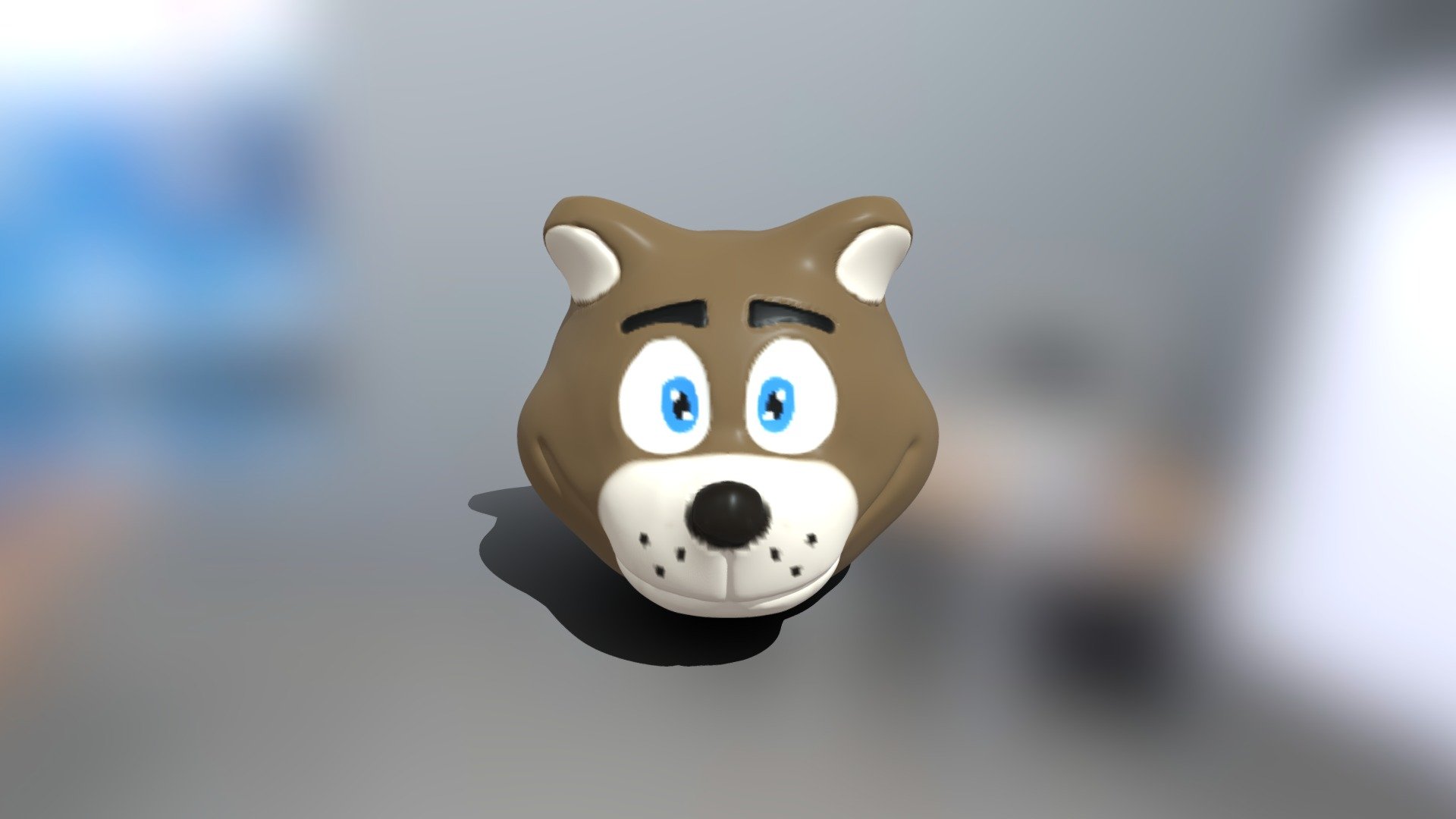 Cartoon Freddy Fazbear - Download Free 3D model by Emo Ray ...