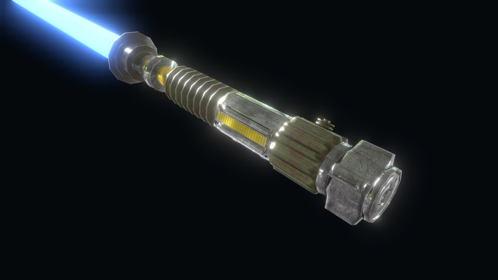 Obiwan's_ Lightsaber - 3D model by gerferreirad (@gerferreira91 ...