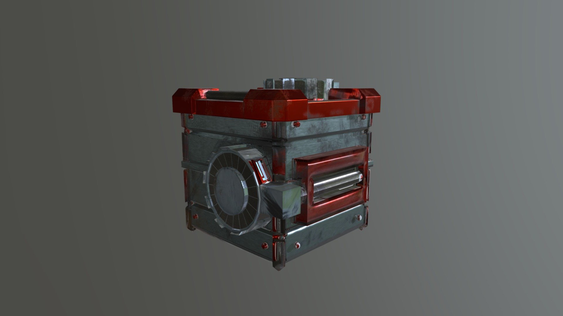 The Iron Box - 3D model by Mkeith4 [2dd4c4e] - Sketchfab