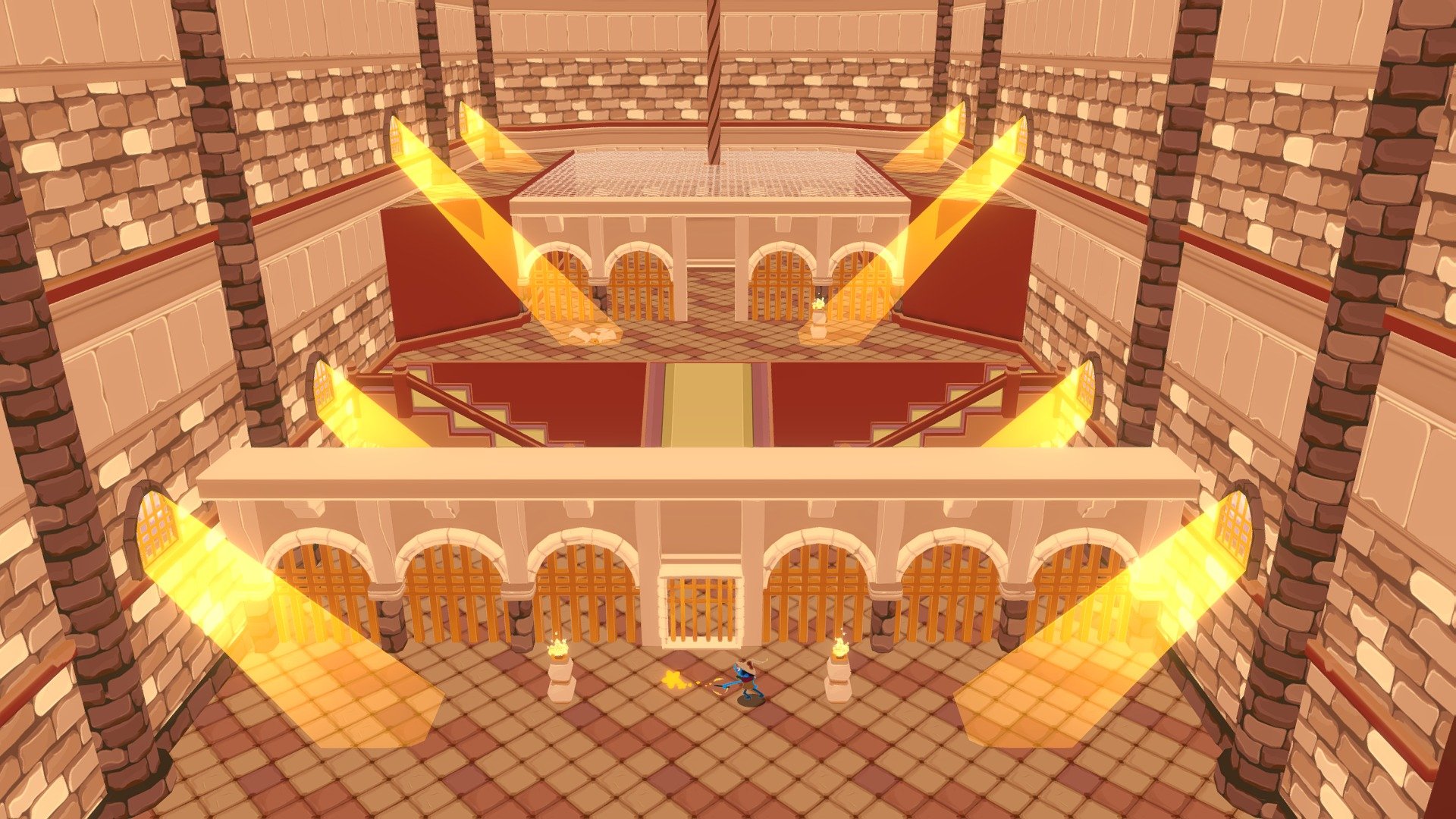 Paper Like Dungeon Puzzle Room - 3D model by Alice (@alisona) [2dd7a3d ...
