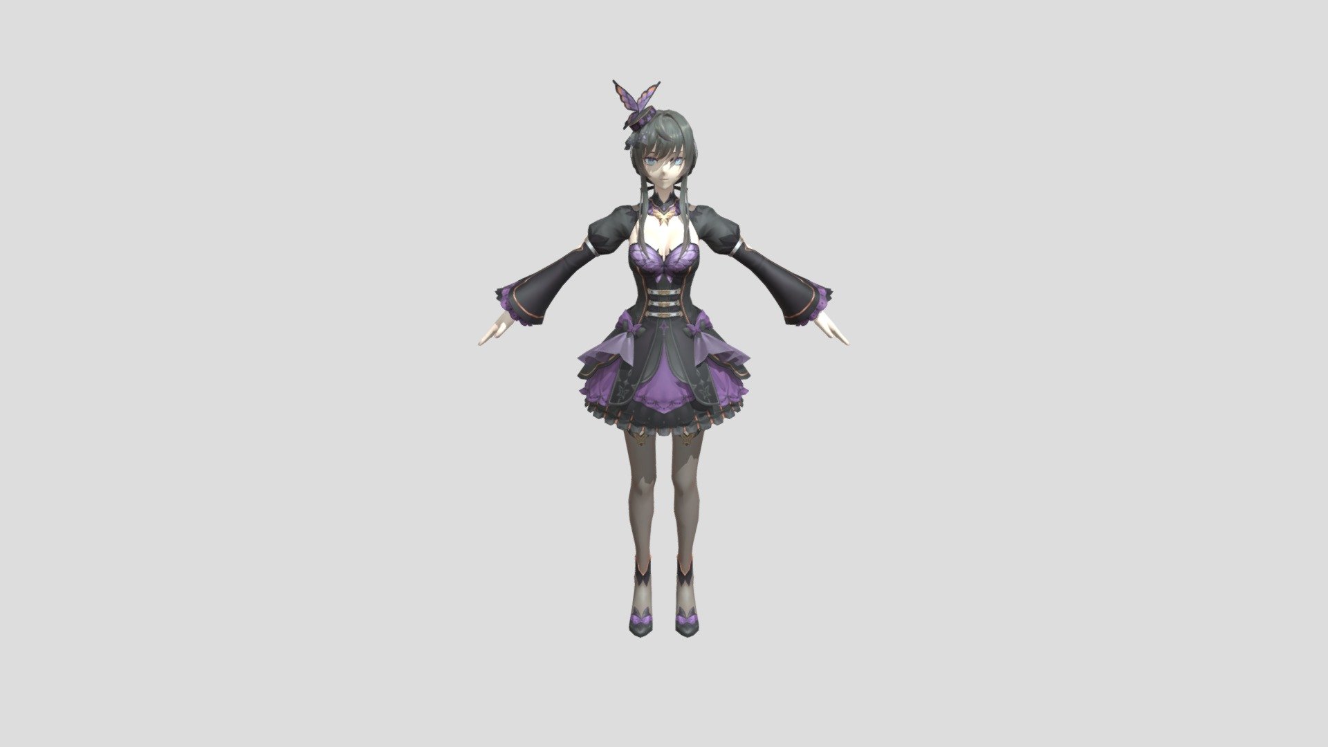 Hilda Cos20Halloween King's raid - Download Free 3D model by ...