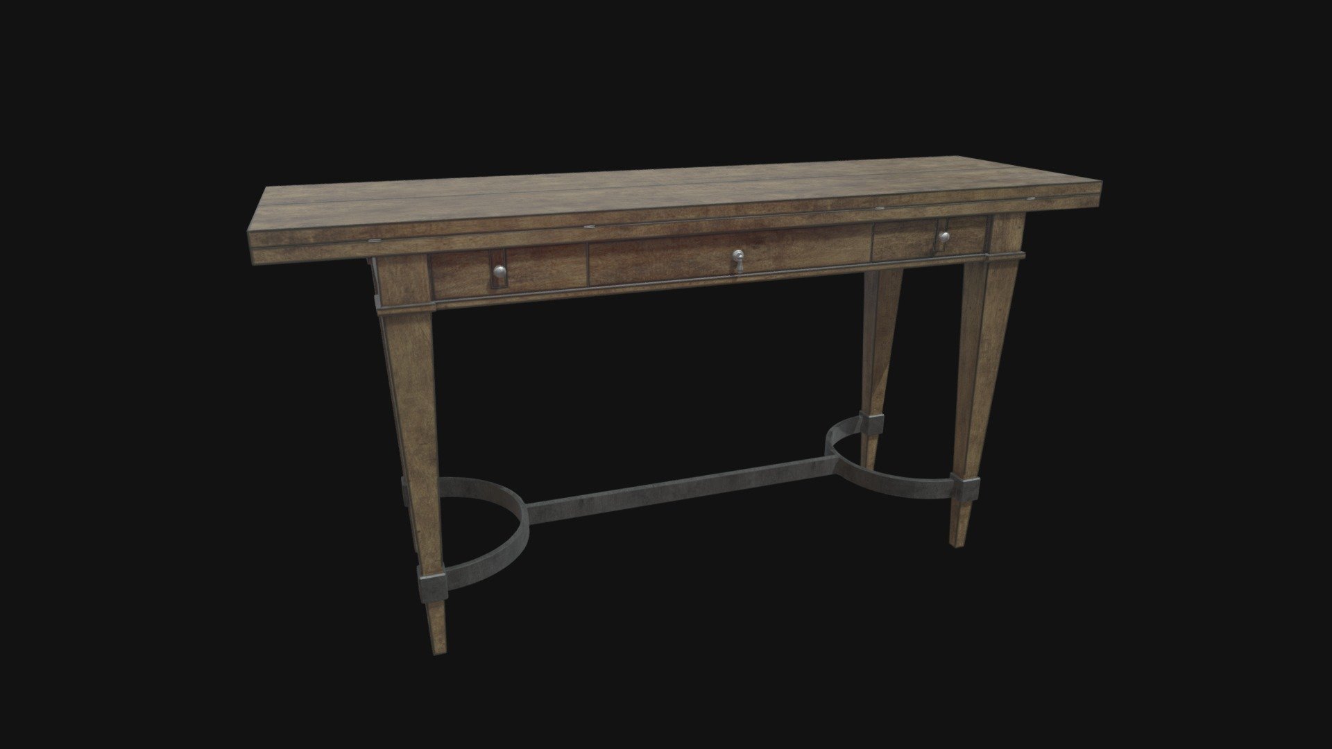 Woodbridge Cherry Wood Dining Table - 3D model by 3DdonnaB [2dd83a7 ...