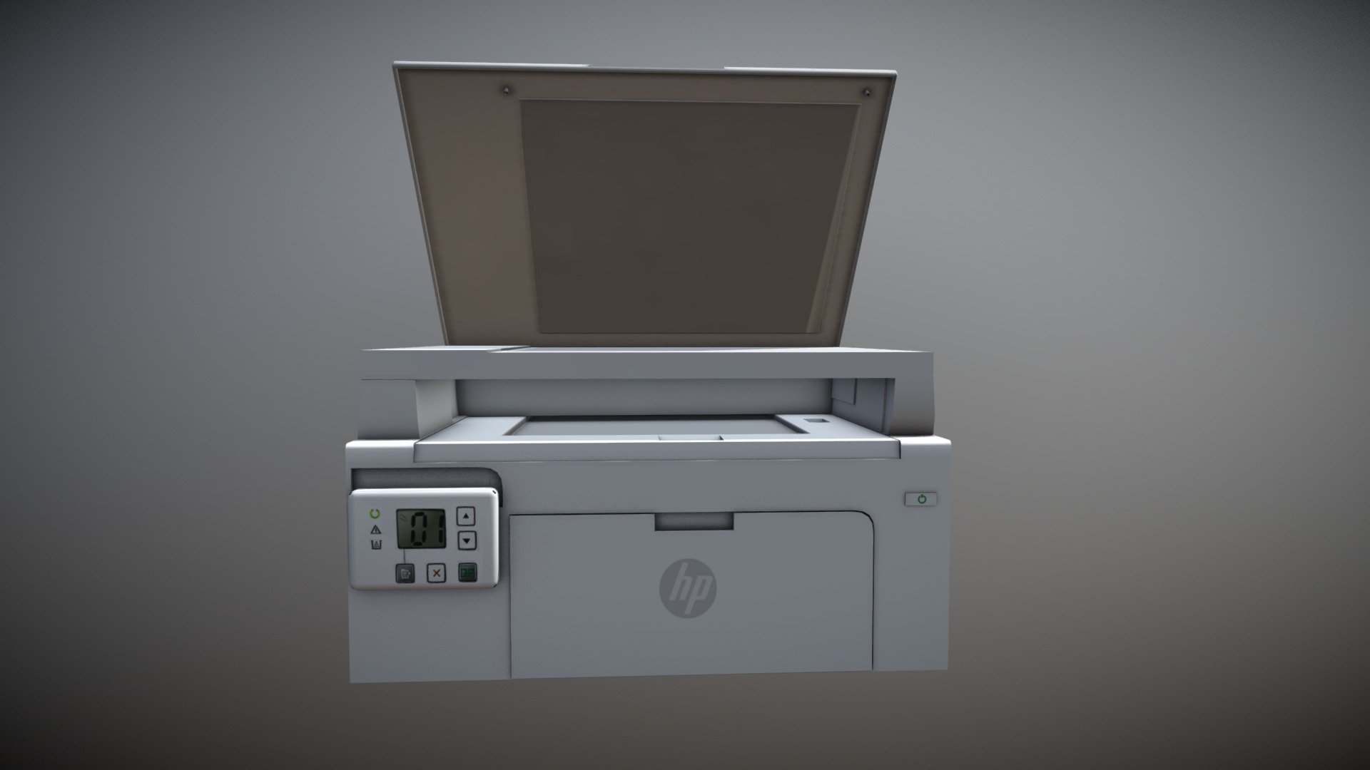 HP Printer - 3D model by Medhatelo [2dd8794] - Sketchfab
