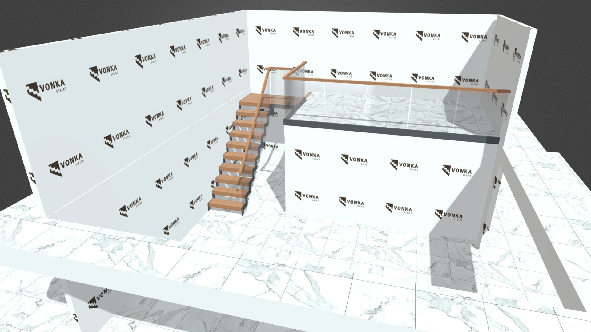 Caroline - V2 - Download Free 3D model by Vonka Stairs Ltd (@vonka ...