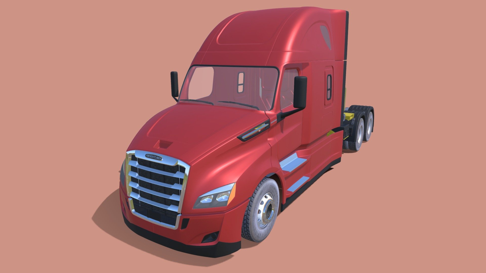 FREIGHTLINER CASCADIA 2020 - Download Free 3D model by gelber ...