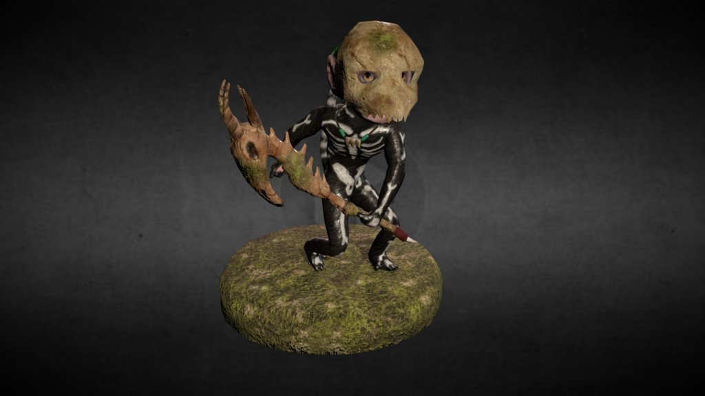 [Finished] Shaman Monkey - 3D model by Sensational Games ...