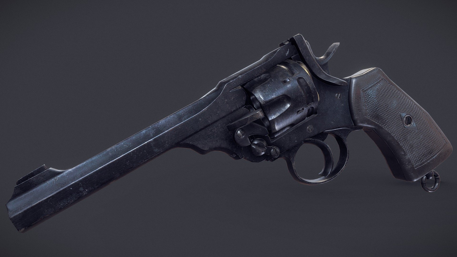 Webley MKVI Revolver - 3D model by MrKenshi [2ddce61] - Sketchfab