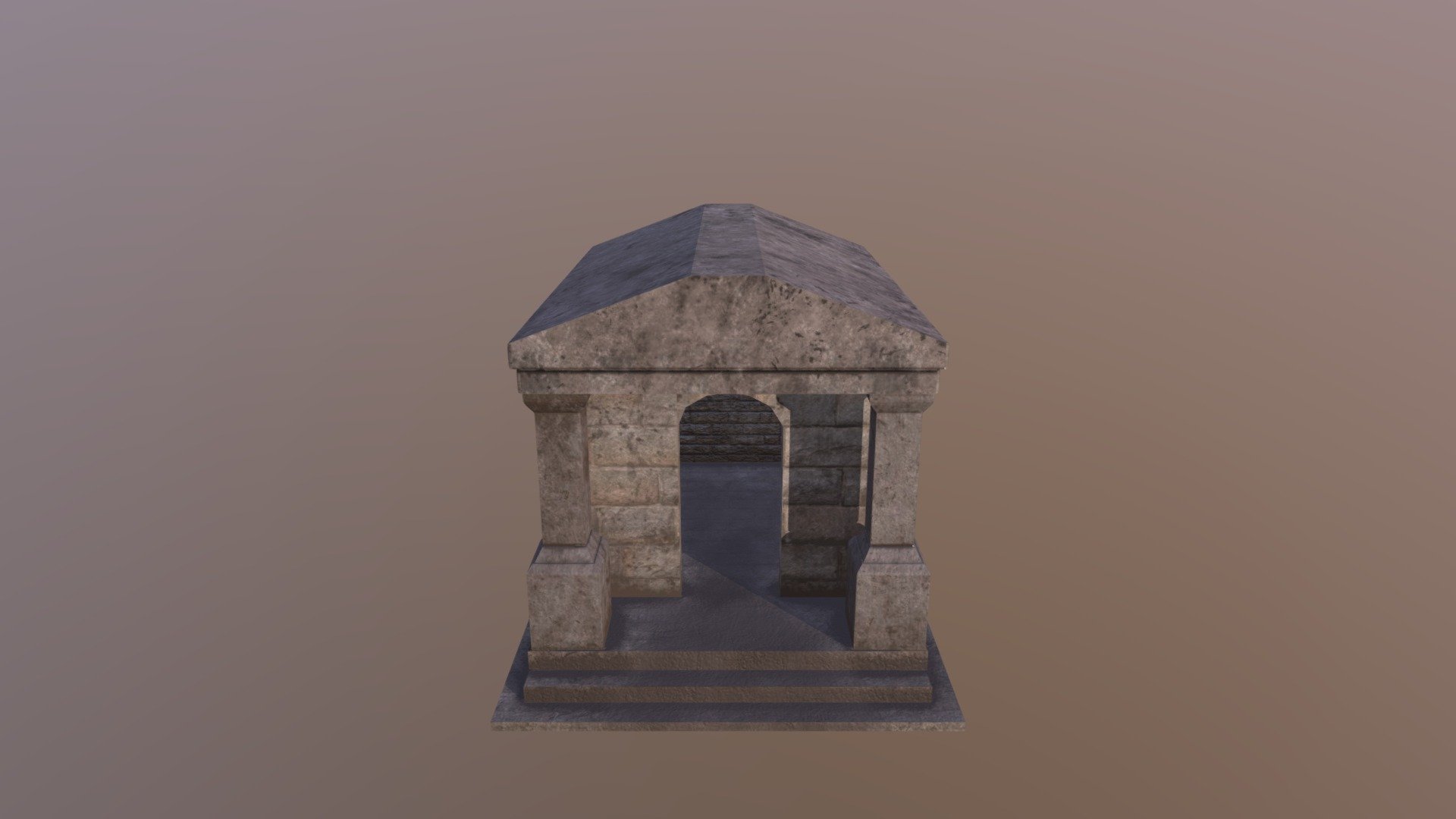 Mausoleum - 3D model by Eleven (@elevenrl) [2ddce8d] - Sketchfab
