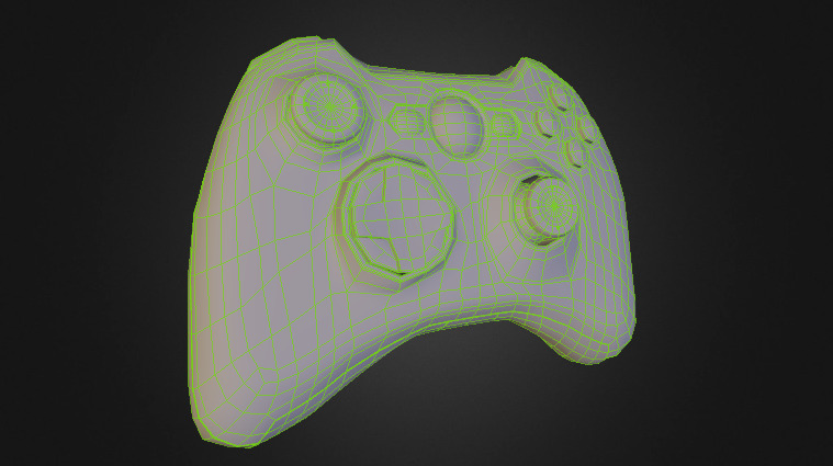 Control xbox360 - 3D model by imjeef (@xjeefx) [2dded0b] - Sketchfab