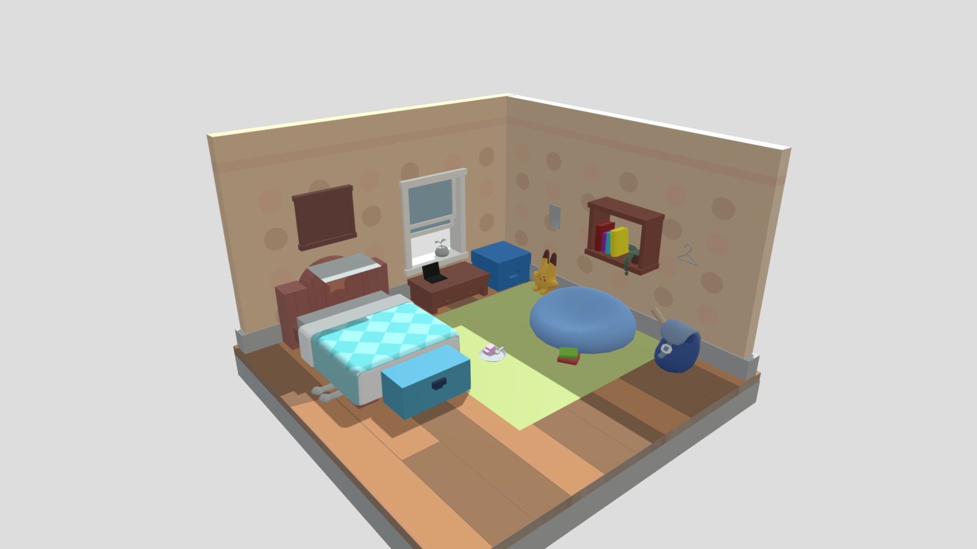 Julia Lé De Figueiredo - 4606C - Quarto - 3D model by Julia_Figueiredo ...