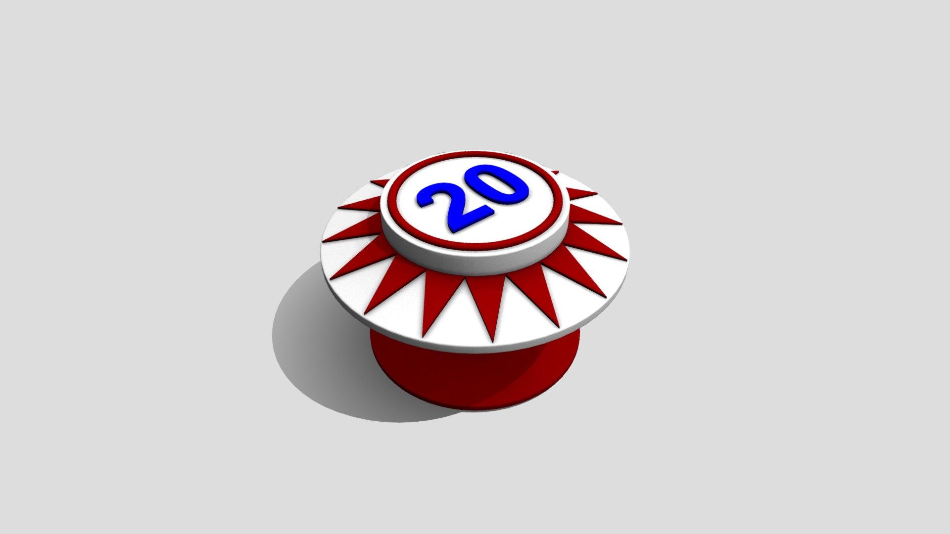 Pinball Bumper - 3D model by BrunoMoreno [2ddf1f1] - Sketchfab