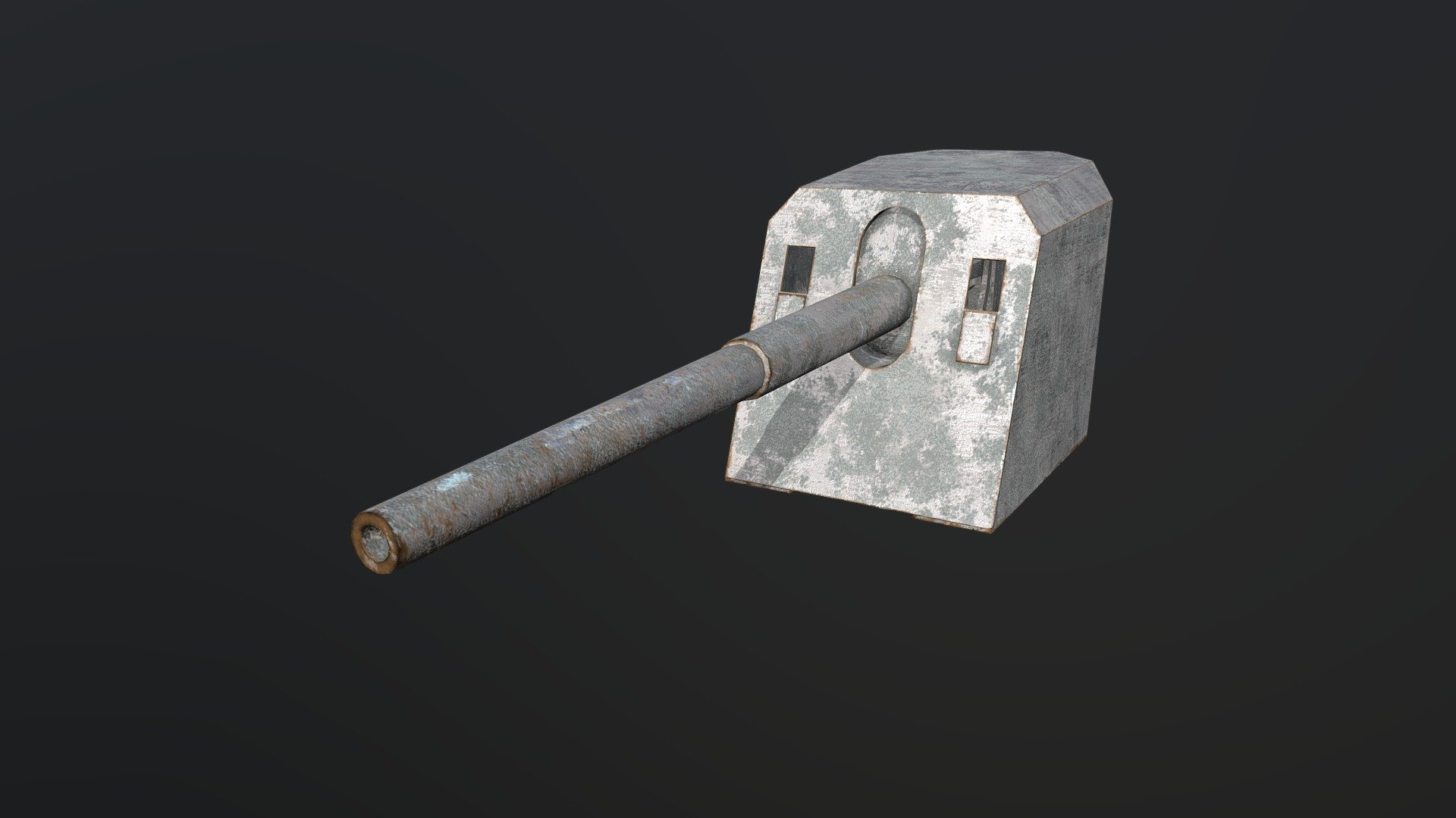 150 mm/55 SK C/28 ( MPL/35 ) - Download Free 3D model by snrnsrk5 [2de0f65] - Sketchfab