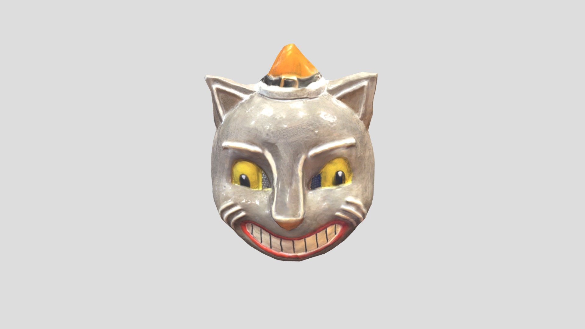 Vintage Cat Mask - Download Free 3D model by David Wigforss (@dwigfor ...