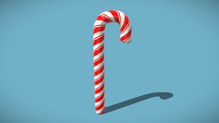 Candy-cane 3D models - Sketchfab