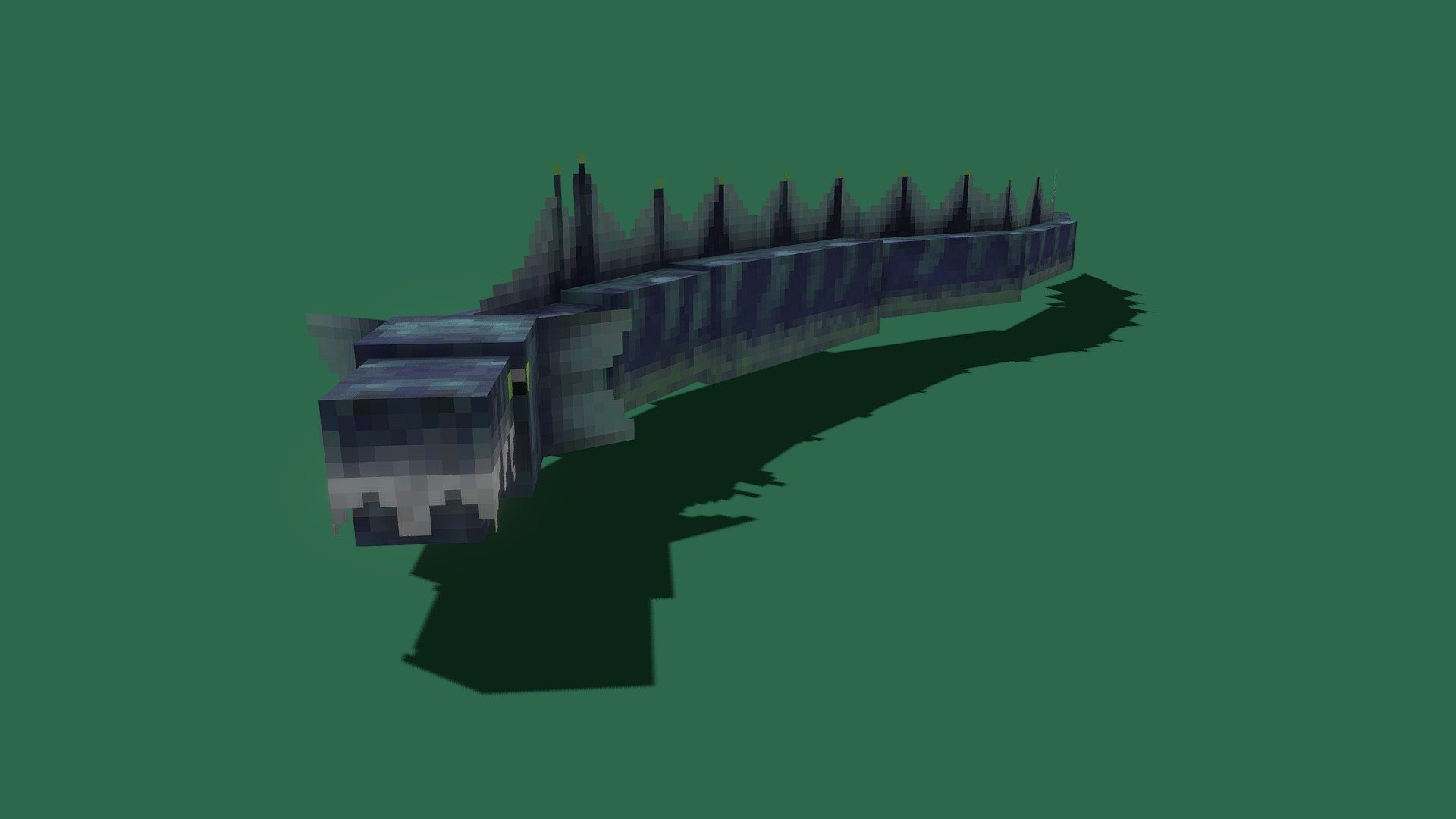 Blue Sea serpent - 3D model by Raboy (@thatraboy13) [2de2bf8] - Sketchfab