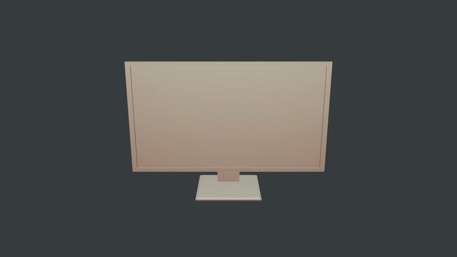 Computer Monitor - 3D model by finnscown [2de69c9] - Sketchfab