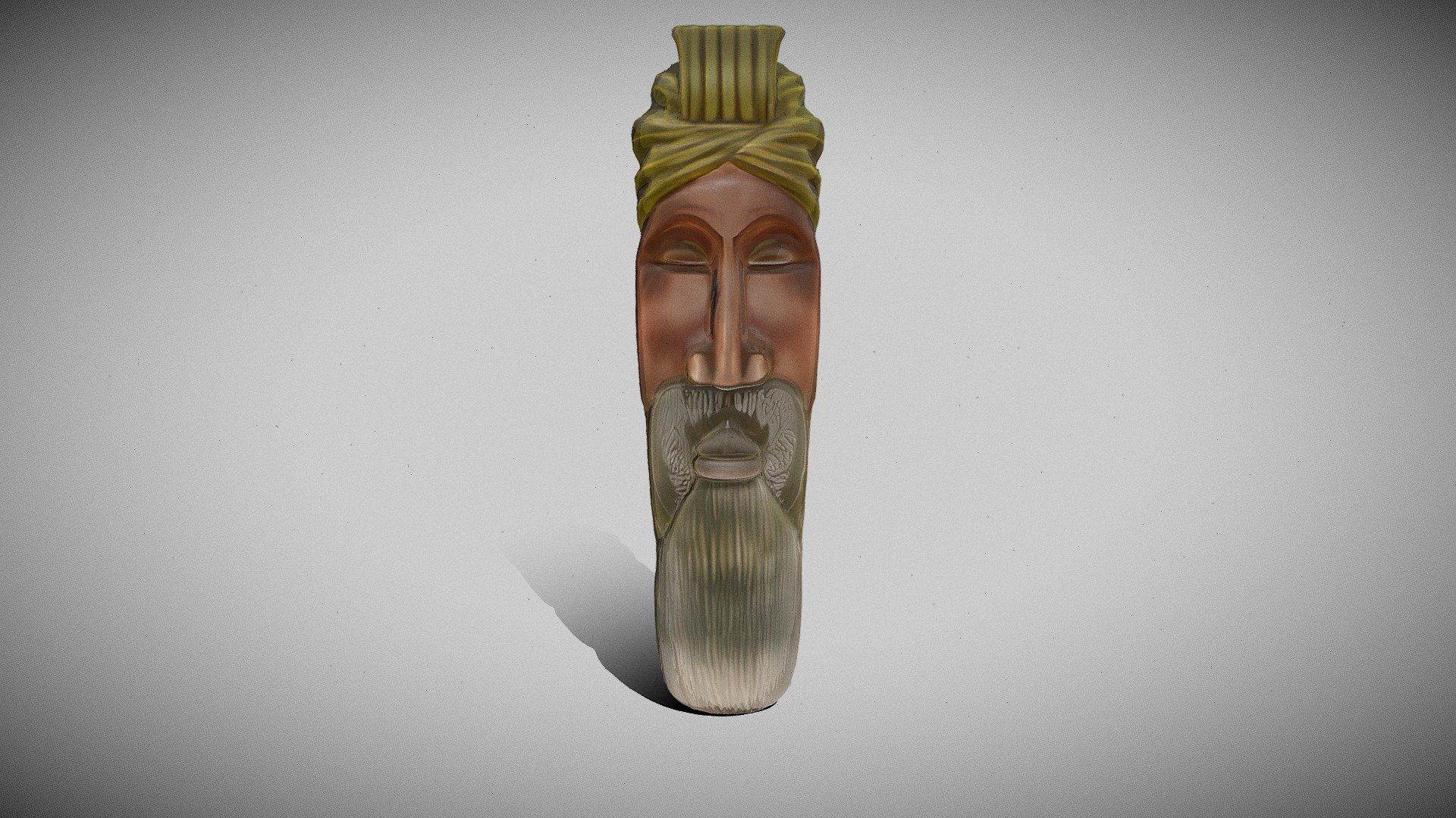 Wall Decoration Mask art 02 - 3D model by 3dmroshan [2de6bee] - Sketchfab