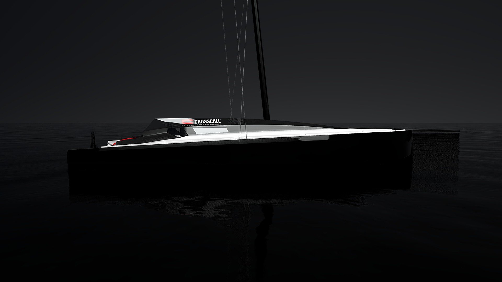WIP 40ft Racing Yacht Class 40 Crosscall - 3D model by moilanen.a ...