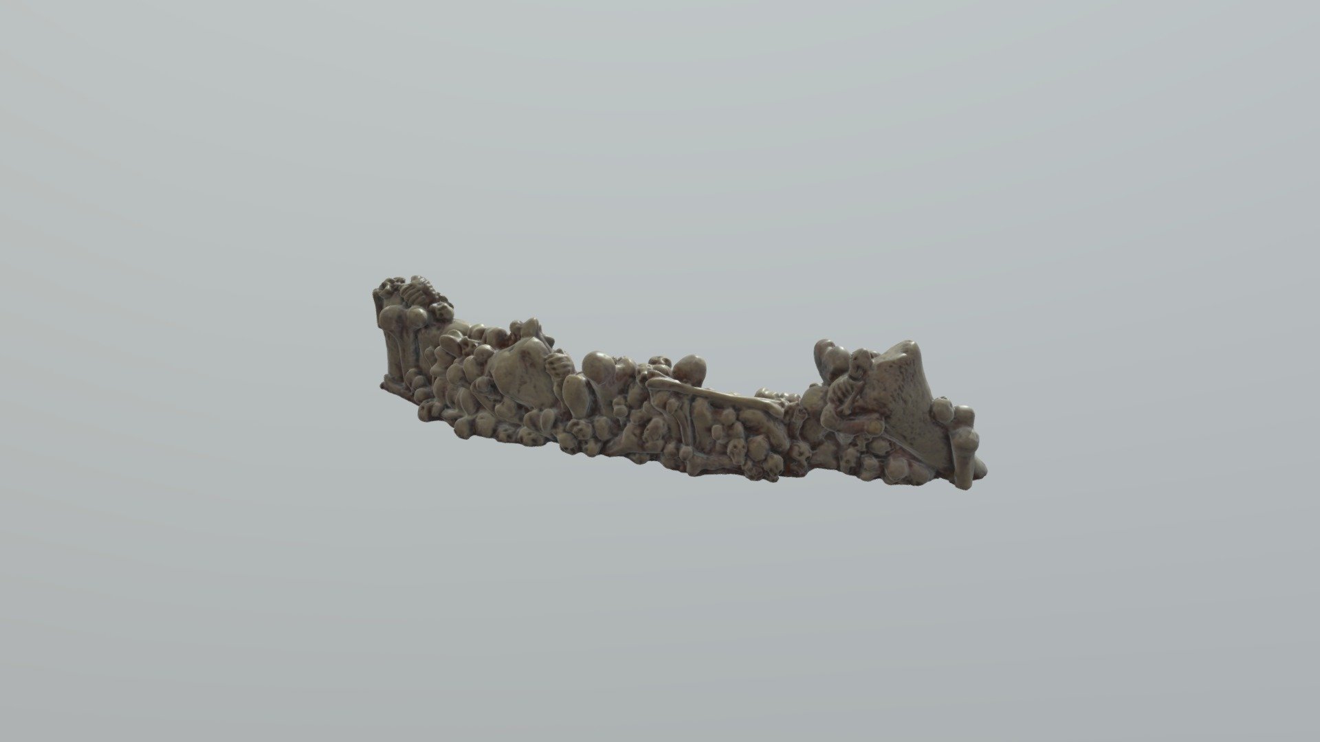 Wall Of Skulls 1 - Download Free 3D model by campkb [2de75d7] - Sketchfab