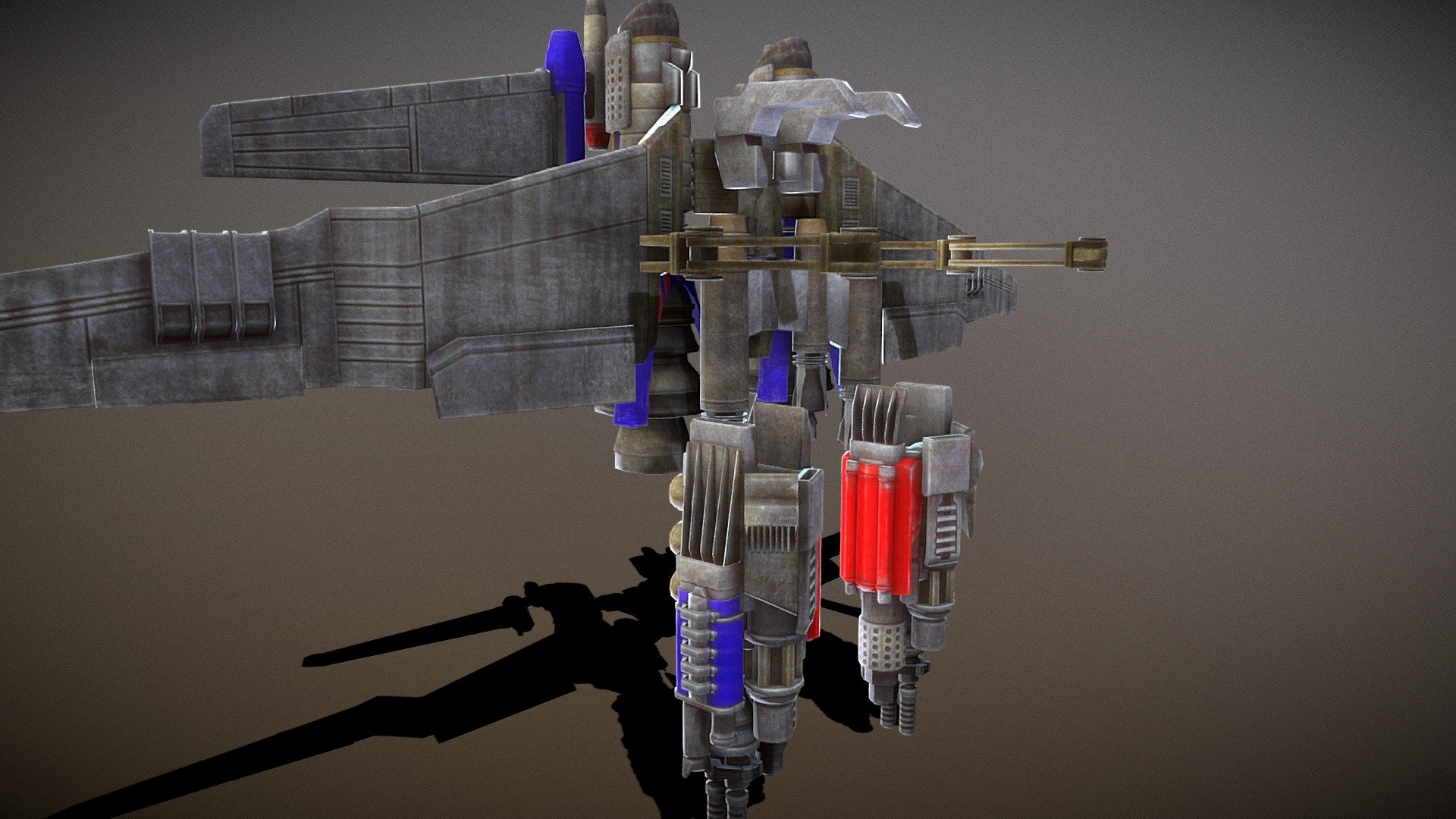 Optimus Prim JetPack Transformers Human Alliance - Download Free 3D ...