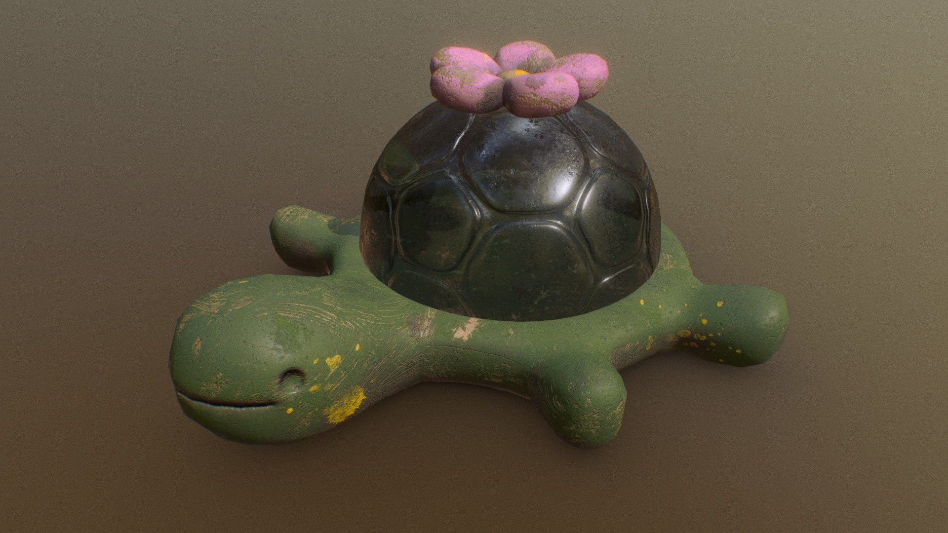 turtle candy jar(draft) - 3D model by eposi [2dea62f] - Sketchfab