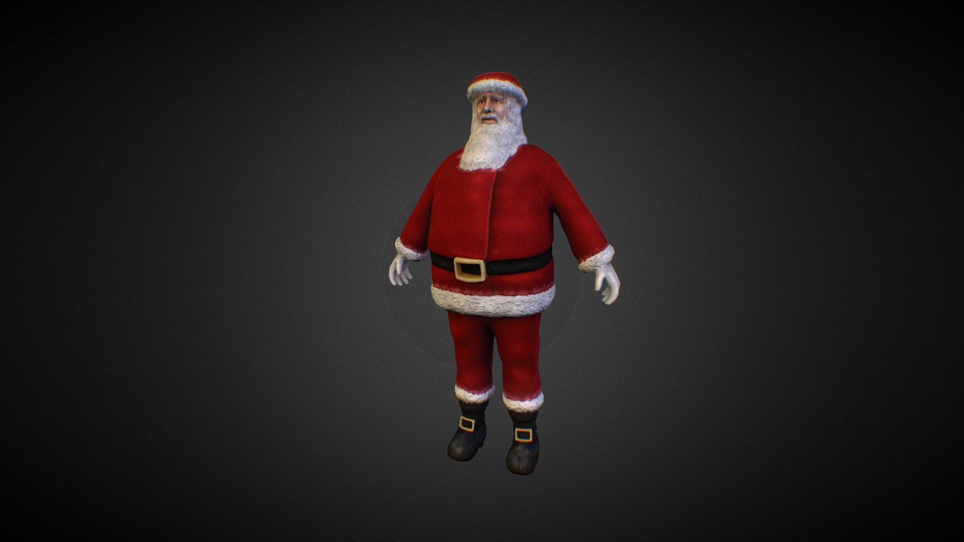 Santa - 3D model by IceMan-Studio [2dedbee] - Sketchfab